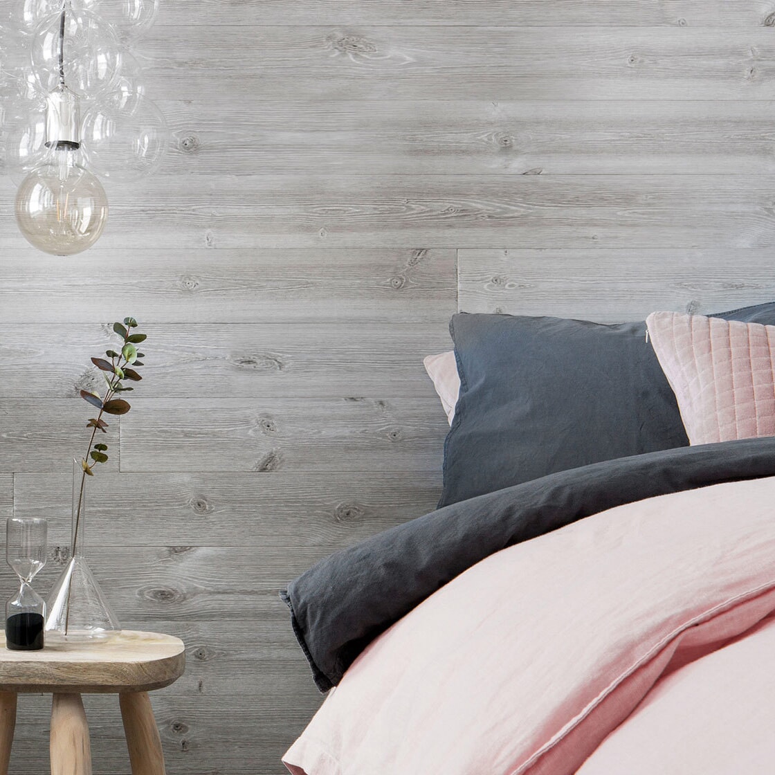 Baseco Panel av furu - Glattpanel antikk steingrå 14x120 mm - Parketthuset